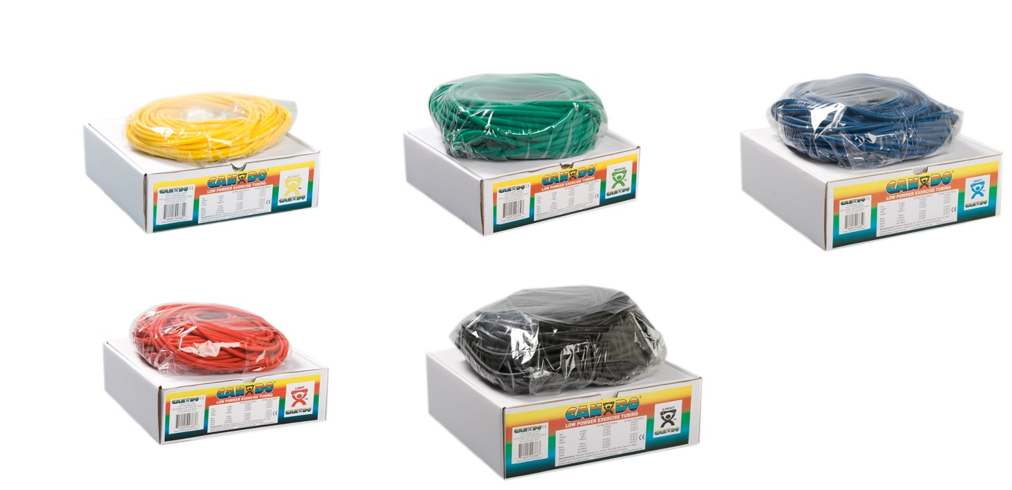 Cando Low Powder Exercise Tubing Rolls | eBay
