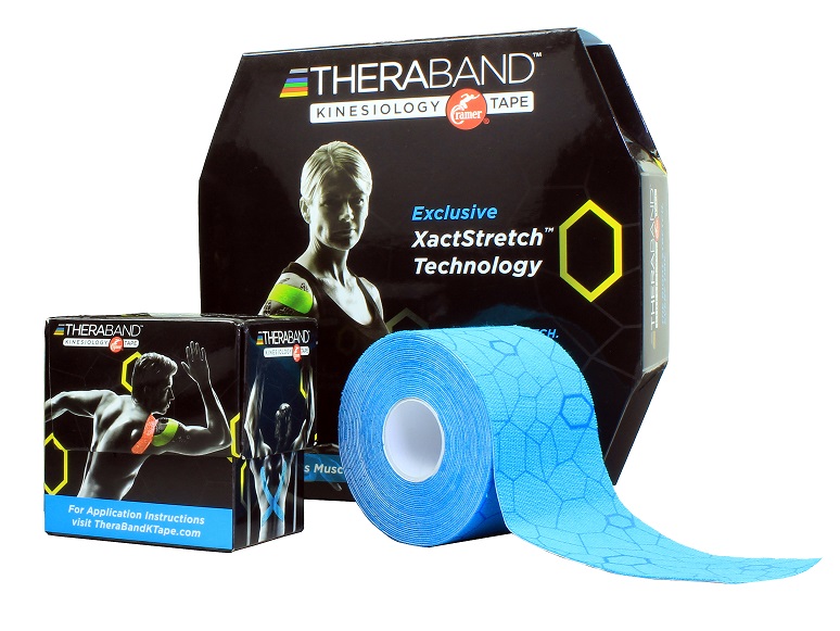 TheraBand Kinesiology Recovery Tapes Tape Waterproof Physio for Pain ...
