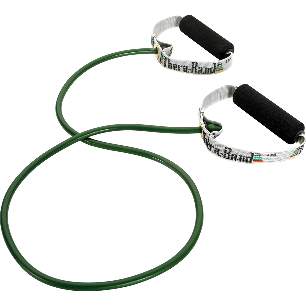 Thera-Band Medium Loops Resistance Band, Red, 8-Inch By Theraband