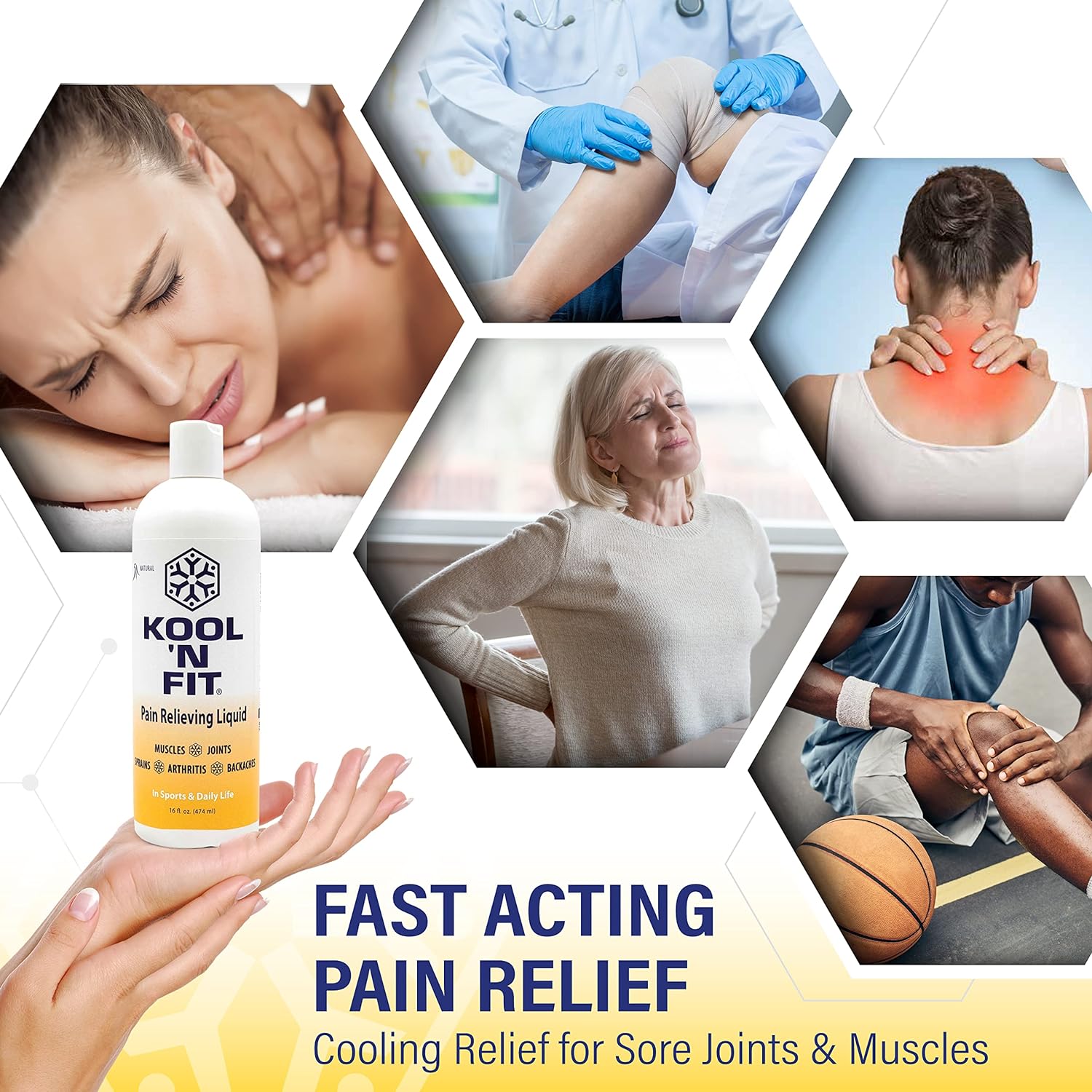 Kool 'N Fit Pain Relieving Spray | eBay