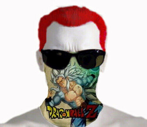 3D Multi Scarf Face Tube Mask Dragon Ball DBZ Cover Bandana US Seller ...