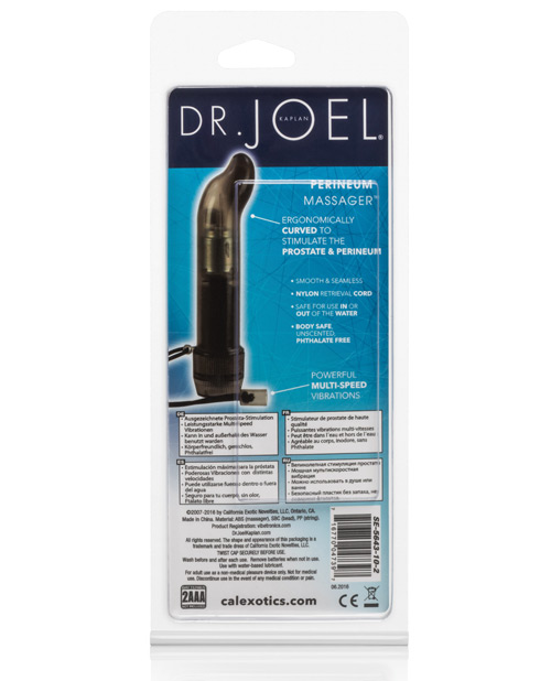 Dr. Joel Kaplan Vibrating Male P-spot Prostate Massager Anal Vibe Butt ...